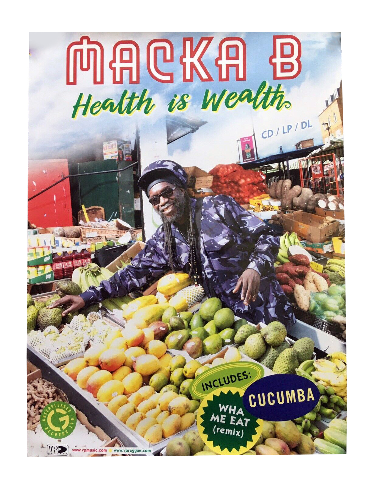 (Signed) Health Is Wealth Poster [A3 Size] | Macka-B